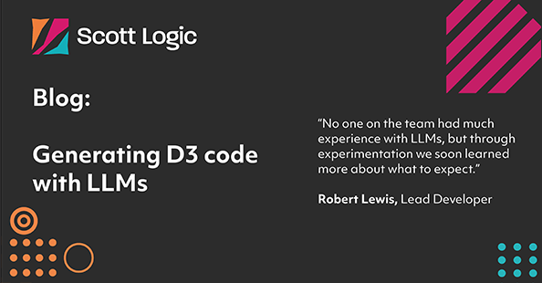 Generating D3 code with LLMs